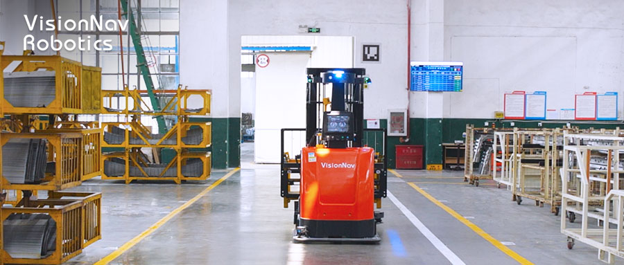 VisionNav Robotics는 이번 프로젝트에서 중국 자동차 도시를 도와 물류 디지털화 성취했다.